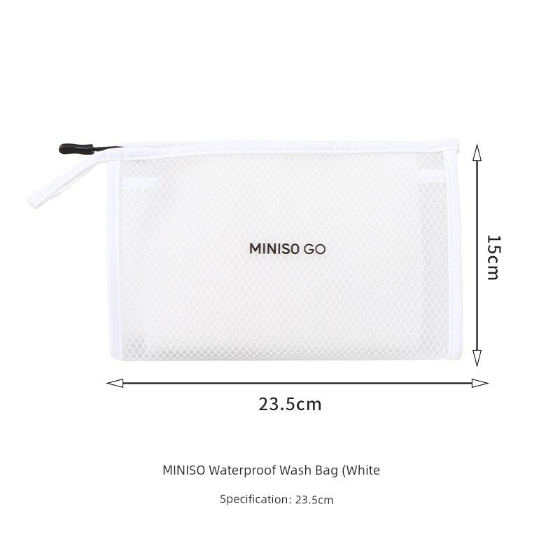 Водонепроницаемый портативный квадратный органайзер MINISO для путешествий, набор косметичек для деловых поездок и