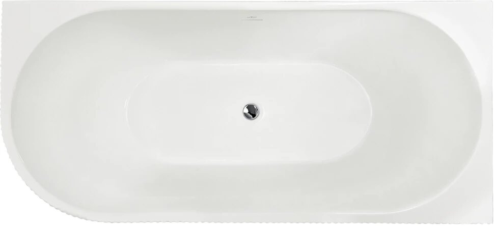 Акриловая ванна Royal Bath Nero RB710301R-CH 170x78 см R, угловая, белый
