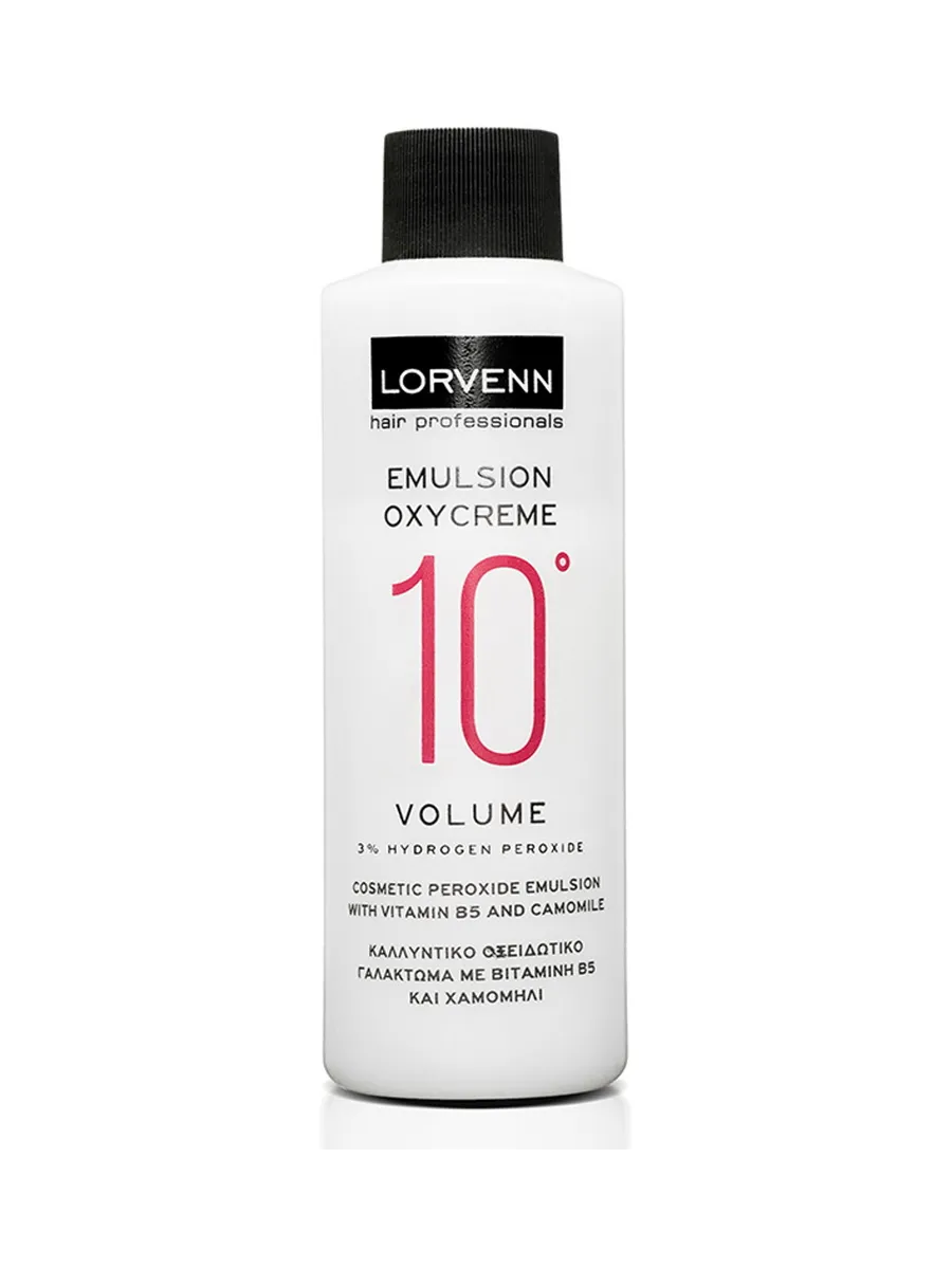 Окислительная эмульсия Lorvenn Hair Professionals Emulsion Oxycreme 10 Volume (3%), 1000 мл