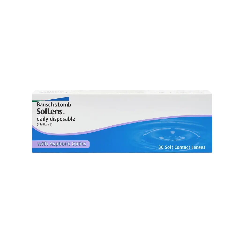 Контактные линзы Bausch+Lomb SofLens Daily Disposable / -4.25/8.6/14.2 однодневные 30 шт