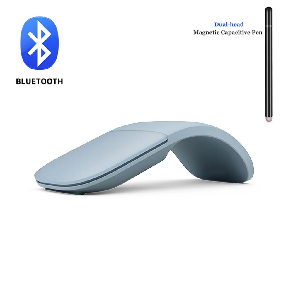 Беспроводная эргономичная мышь YOCUNKER Bluetooth Синий, Blue Suit