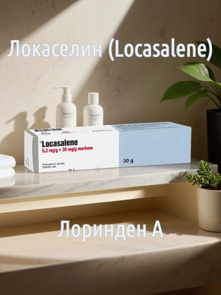 Locasalene (Лоринден А) крем Турция 30 г.