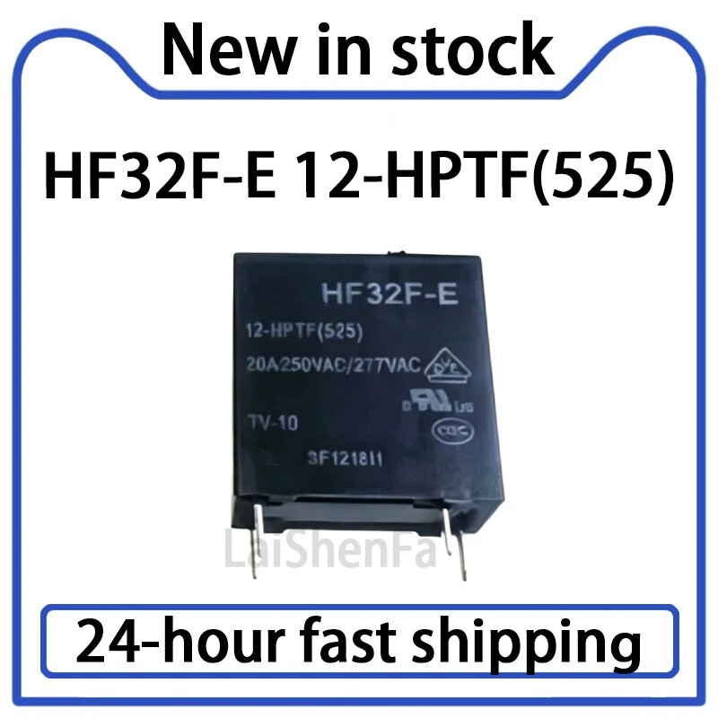 2 шт. реле HF32F-E 12-HPTF(525) 4-контактные 20А