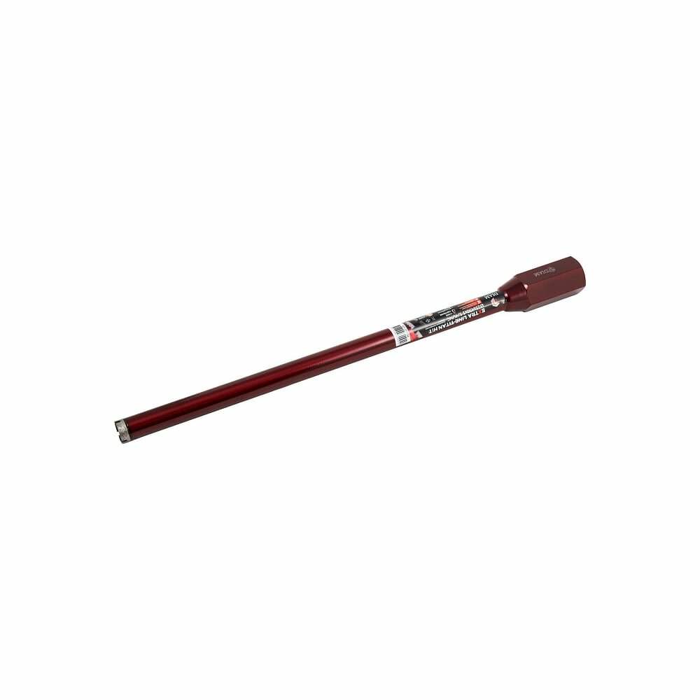 Сверло алмазное сегментное сухое Diam 25x450х1x1,1/4UNC Титан ХИТ серия Экстра (арм. бетон) 313034