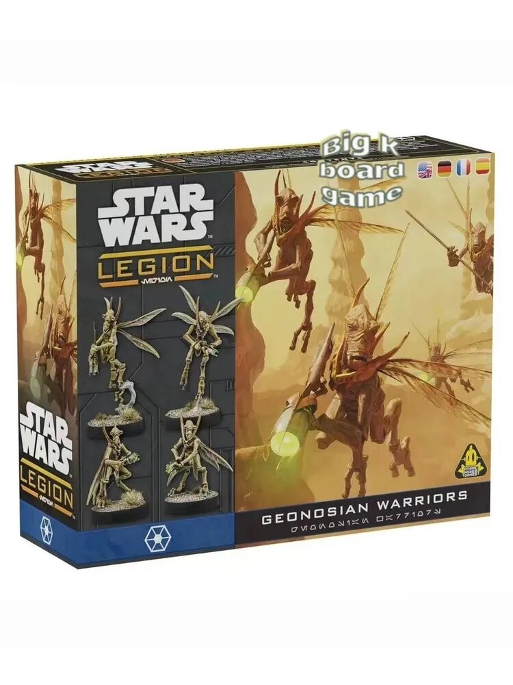 Hasbro Star Wars Legion Geonosian Warriors UNT Expansion - Настольная игра в жанре миниатюр, стратегическая игра для детей и взрослых
