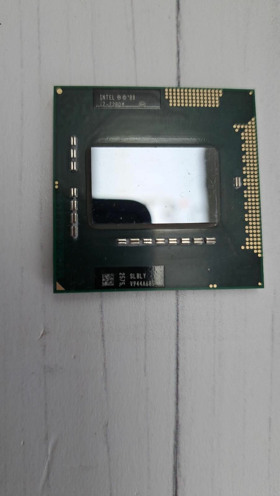 Процессор для ноутбука Intel Core i7-720QM, SLBLY