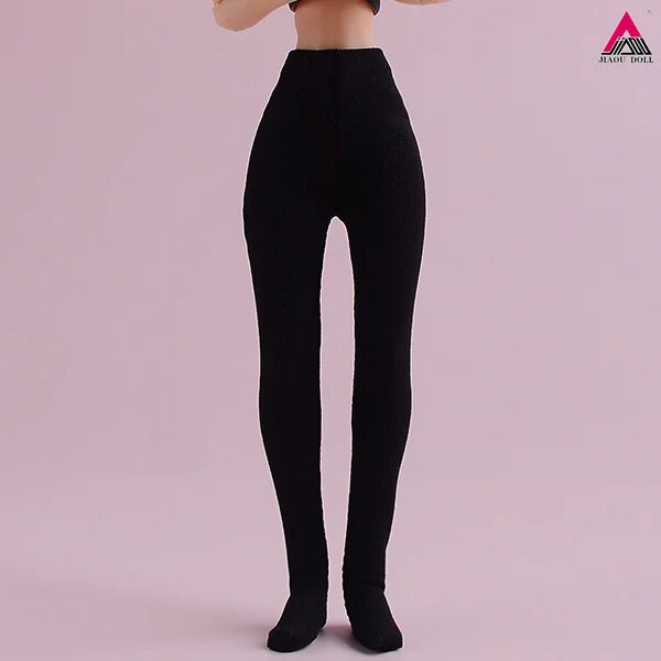 JIAOU DOLL колготки для фигурок 1/12 Черный, черный