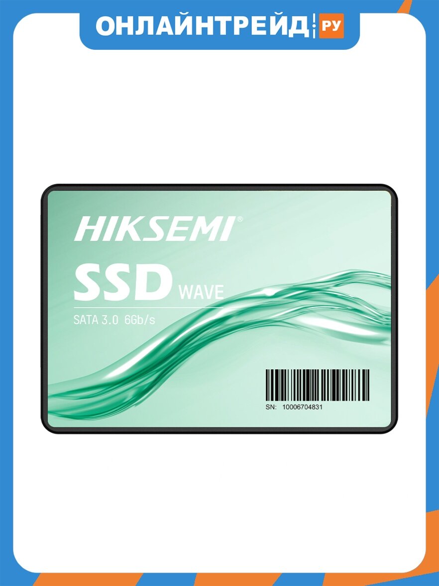 SSD диск Hiksemi (hikvision) HIKSEMI WAVE(S) 2.5" 1TB SATA (HS-SSD-WAVE(S) 1024G)