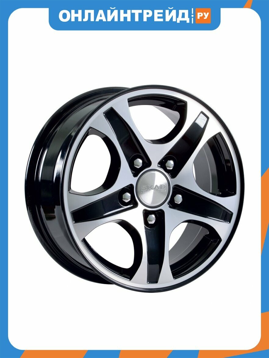 Диск Skad Калипсо 6.5x16/5x139.7 D98.5 ET43 алмаз