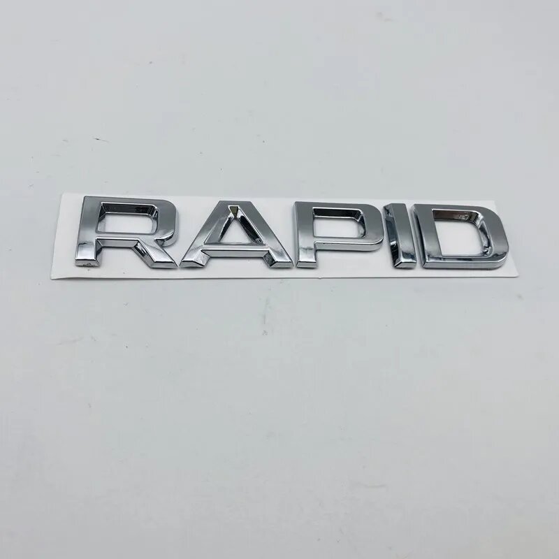 Для OCTAVIA KODIAQ Superb Fabia Rapid Yeti KAROQ KAMIQ Roomster эмблема задние буквы с логотипом