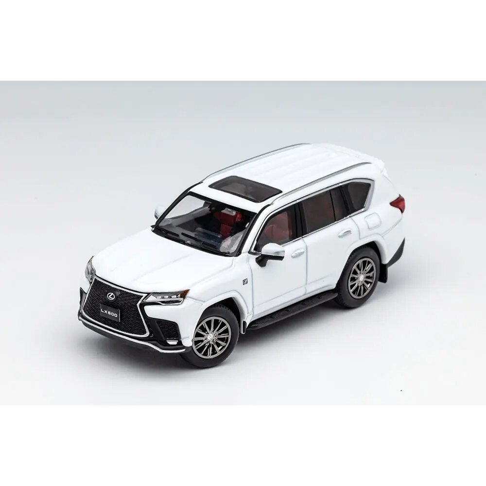 GCD 1/64 металлический автомобиль RX300&LX600 для мальчиков Белый, LX600 Sport White