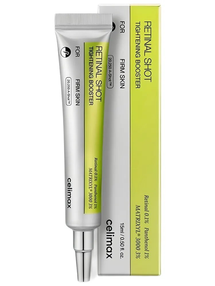 CELIMAX Крем-бустер для лица с ретинолом ативозрастной The Vita-A Retinal Shot Tightening Booster 15мл