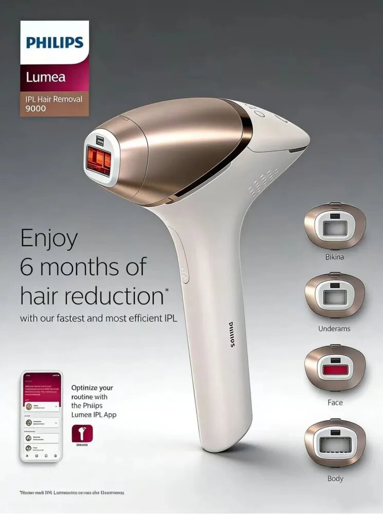 Philips Фотоэпилятор Lumea Prestige BRI957/00 IPL