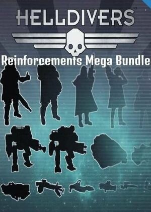 HELLDIVERS™ Dive Harder Edition Reinforcements Mega Bundle DLC, Все страны