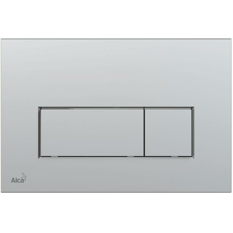 Кнопка смыва для инсталляции Alcaplast Thin M572 Хром матовый