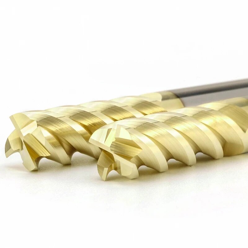Концевая фреза IWOWN HRC70 4F с цветным покрытием 1PCS, 6x18x6Dx50