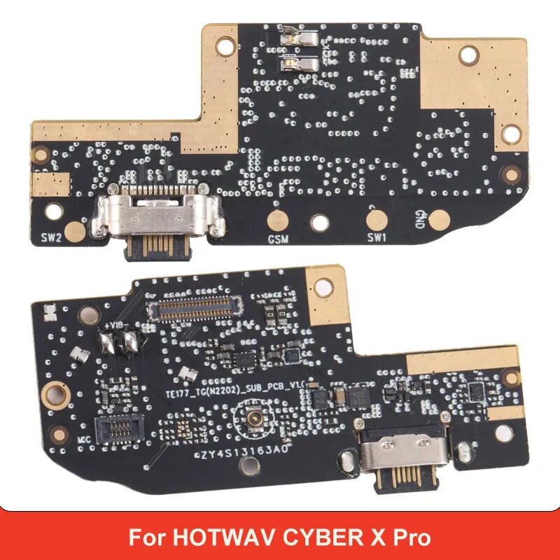 USB-плата зарядного порта для HOTWAV CYBER X Pro, гибкий кабель-разъем, запчасти для ремонта