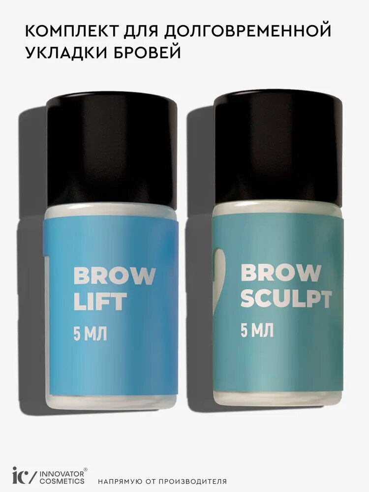 Набор составы для долговременной укладки бровей SEXY BROW PERM