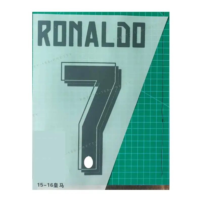 REALMAID RONALDO наклейка с горячим тиснением Изумрудный, a
