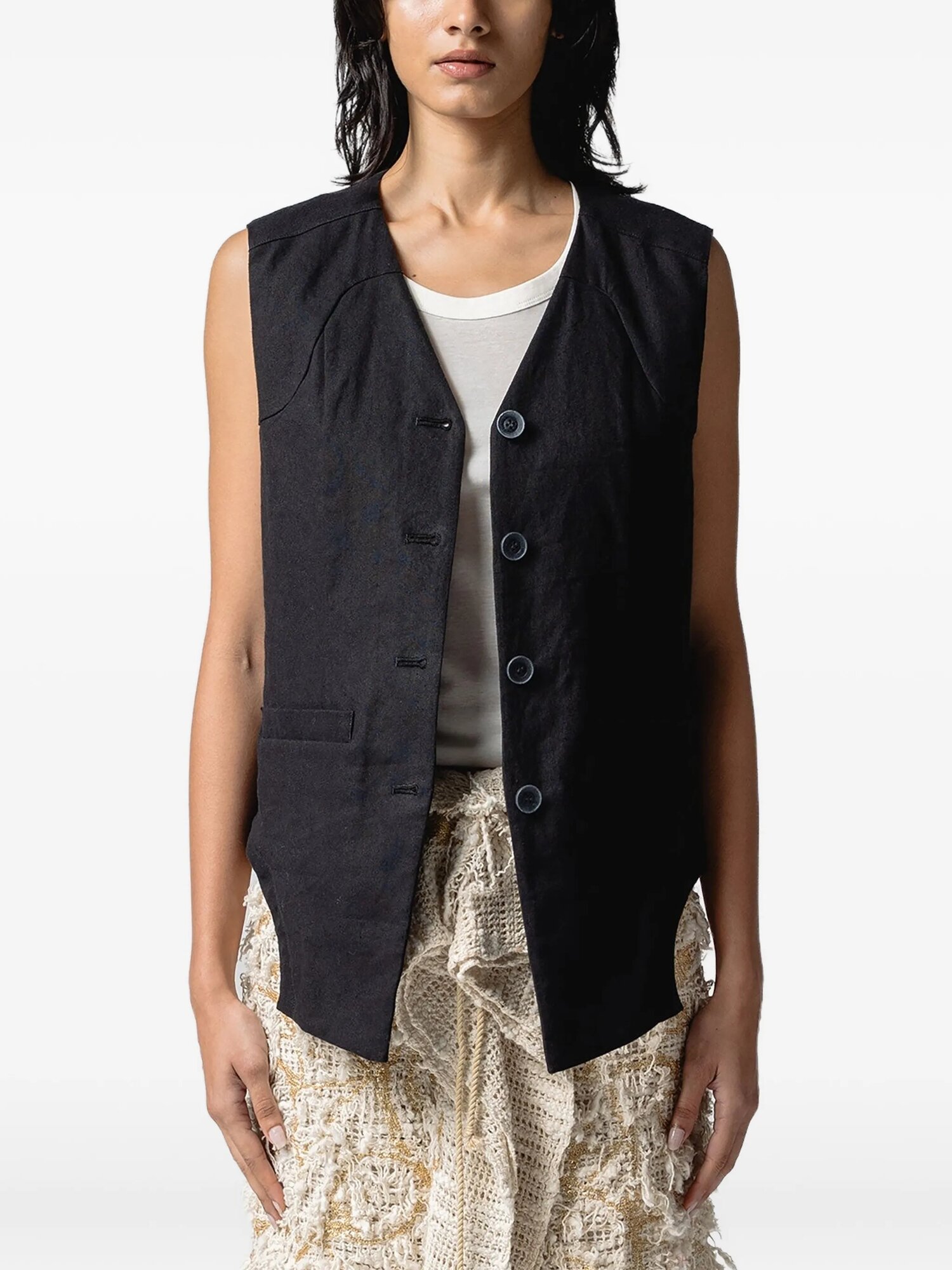 Жилет Button-up vest