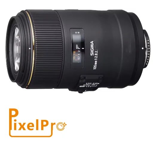 Sigma 105mm F2.8 EX DG OS HSM Макрообъектив Canon EF