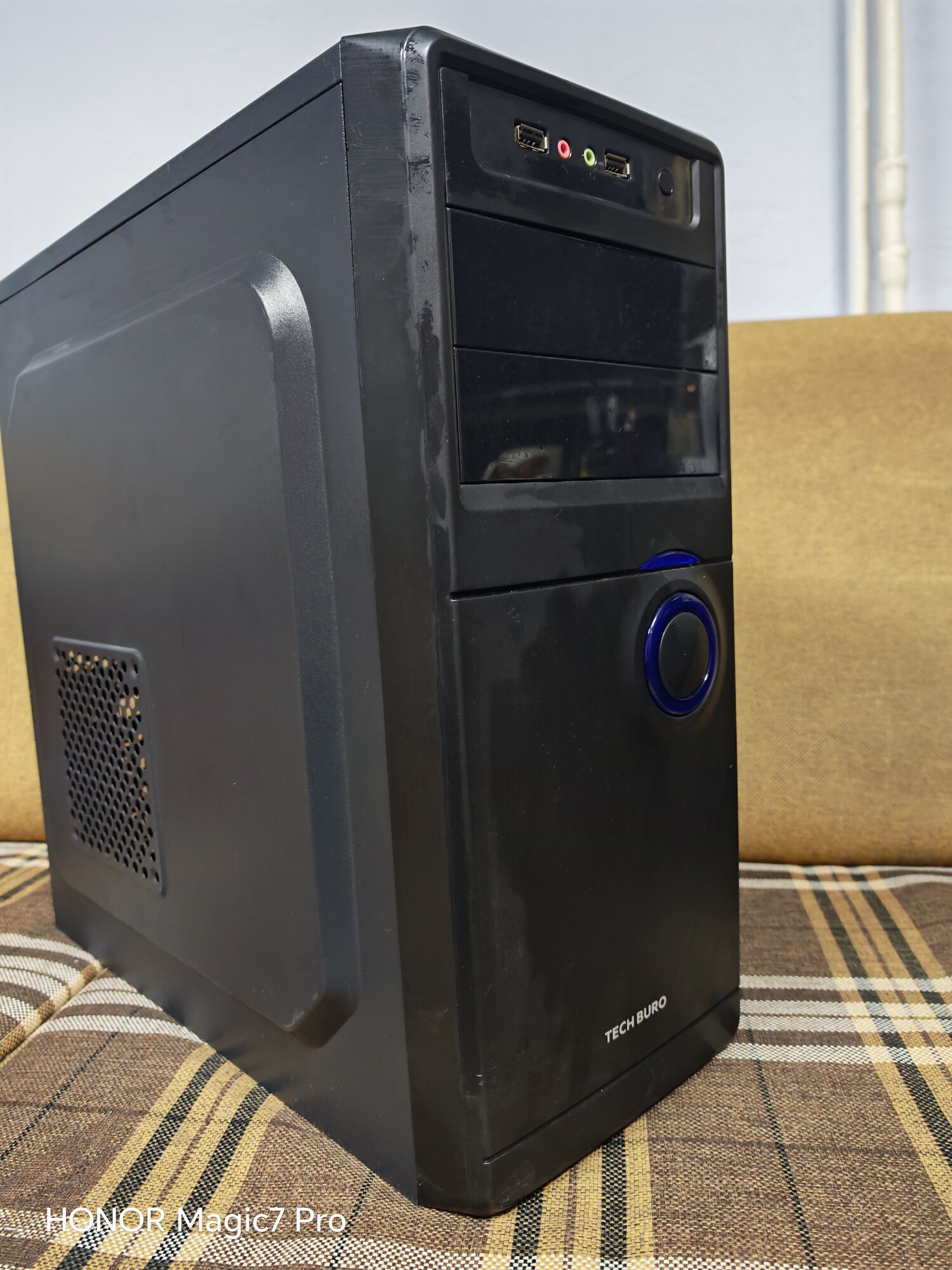 Корпус для компьютера Techburo ATX б/у, для офисного системного блока