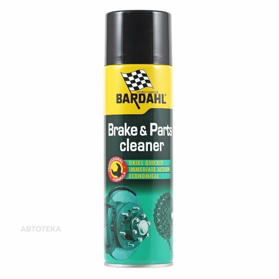 Очиститель тормозных дисков BARDAHL BRAKE & PARTS CLEANER 600ML BARDAHL 4451E