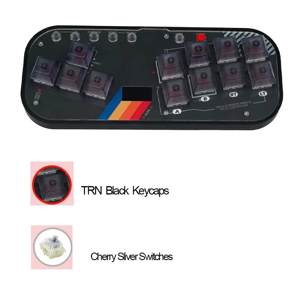 HitBox SOCD Arcade Stick Mini FB TRNBK-SV