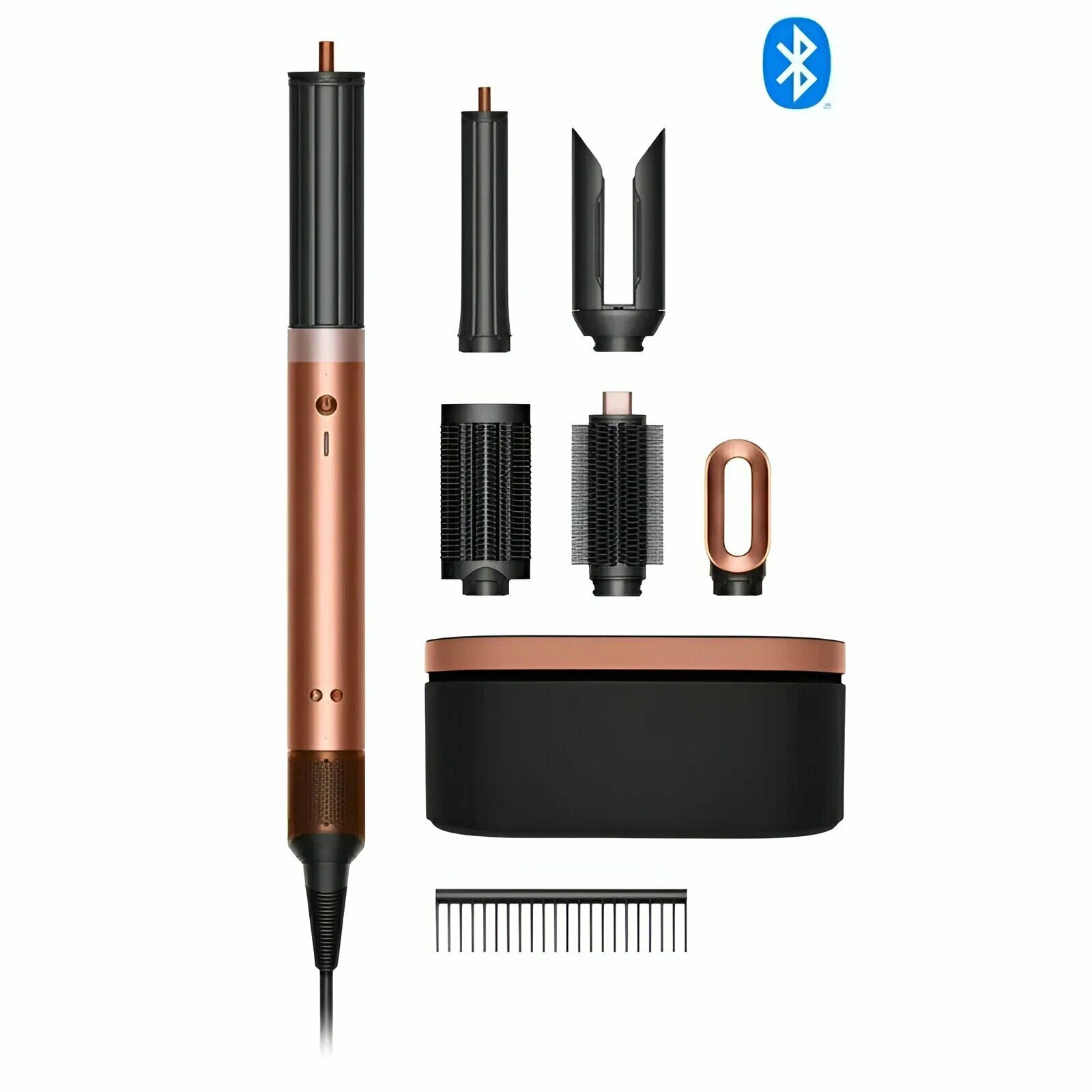 Стайлер Dyson HS09 Airwrap Coanda 2x Amber Silk, янтарный шёлк (Русская вилка)