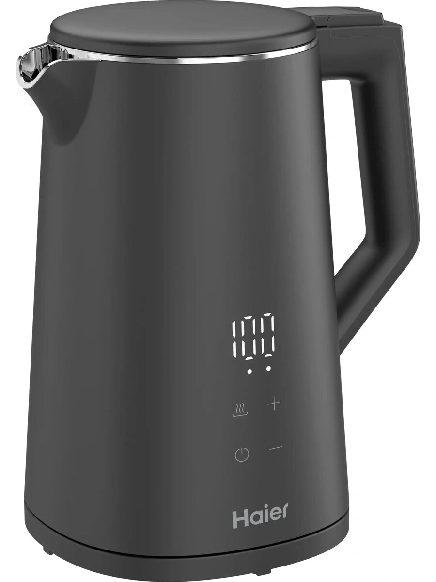 Чайник Haier HK-503 1.7л. 2200Вт черный (пластик)