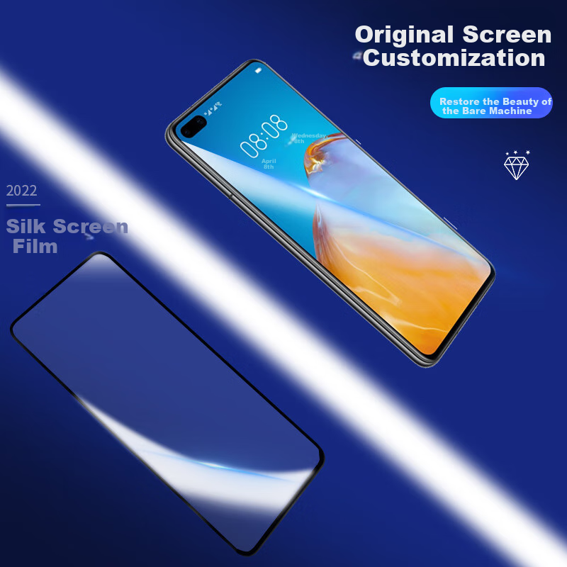 LANGLING 2-упаковка закаленного стекла для экрана Huawei P40 - Полная защита HD, анти-отпечатки, устойчивость к удару
