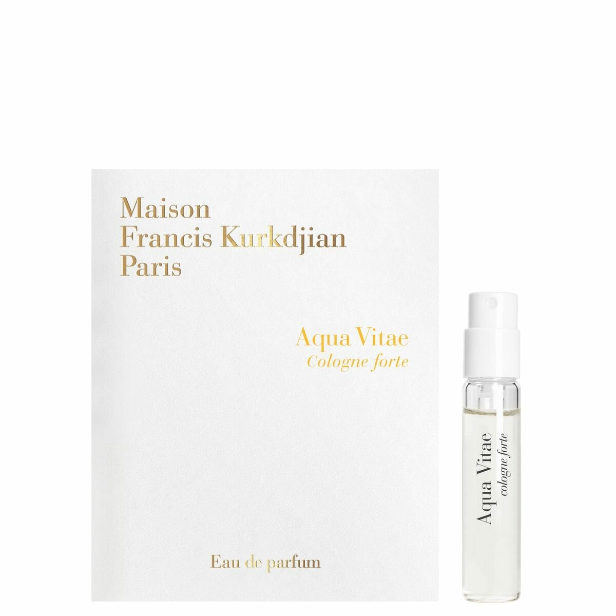 Парфюмерная вода Maison Francis Kurkdjian Aqua Vitae Cologne Forte, 2 мл, миниатюра (пробник)