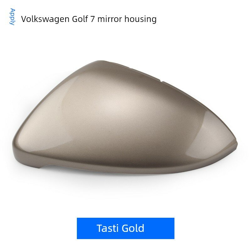 Боковая панель зеркала заднего вида для правой стороны пассажира Volkswagen Golf 7 2014-2020, тахити-золотой