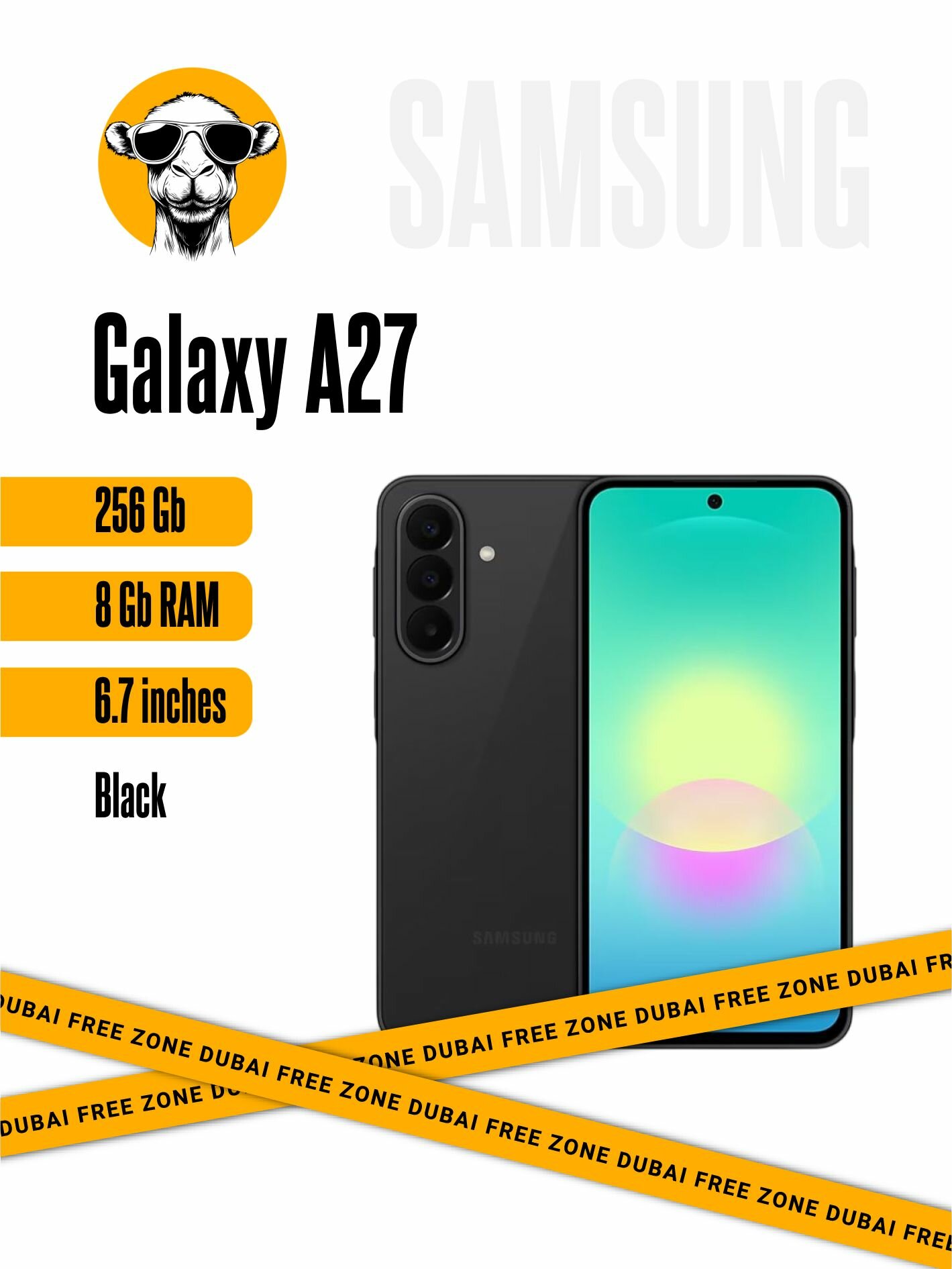 Смартфон Samsung Galaxy A27 8/256Gb Black