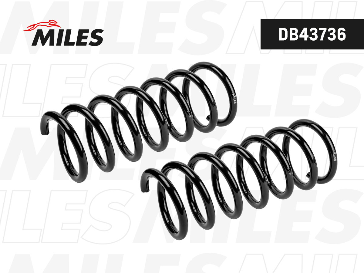 MILES Пружины задней подвески GEELY ATLAS Pro (NL3B). Комплект - 2 шт. DB43736