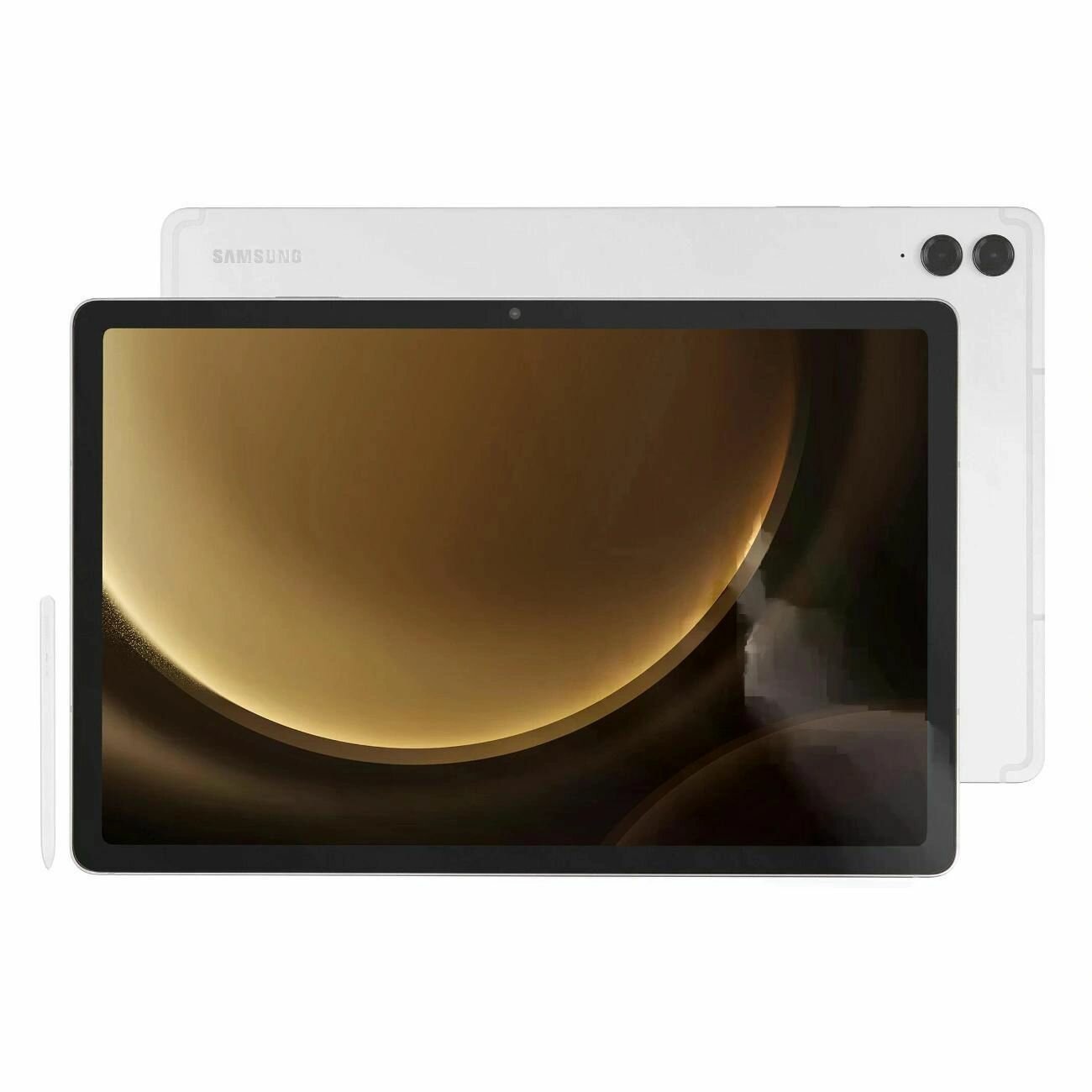 Планшет Samsung Galaxy Tab S9 FE Plus 12.4" 8/128 ГБ Wi-Fi + Cellular, Silver (Серебристый)