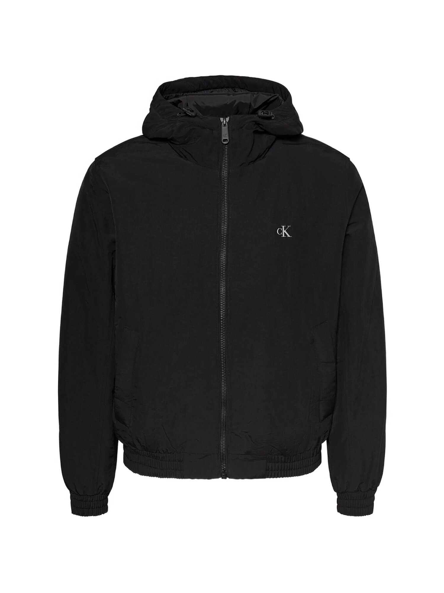 Куртка Logo-embroidered hooded jacket