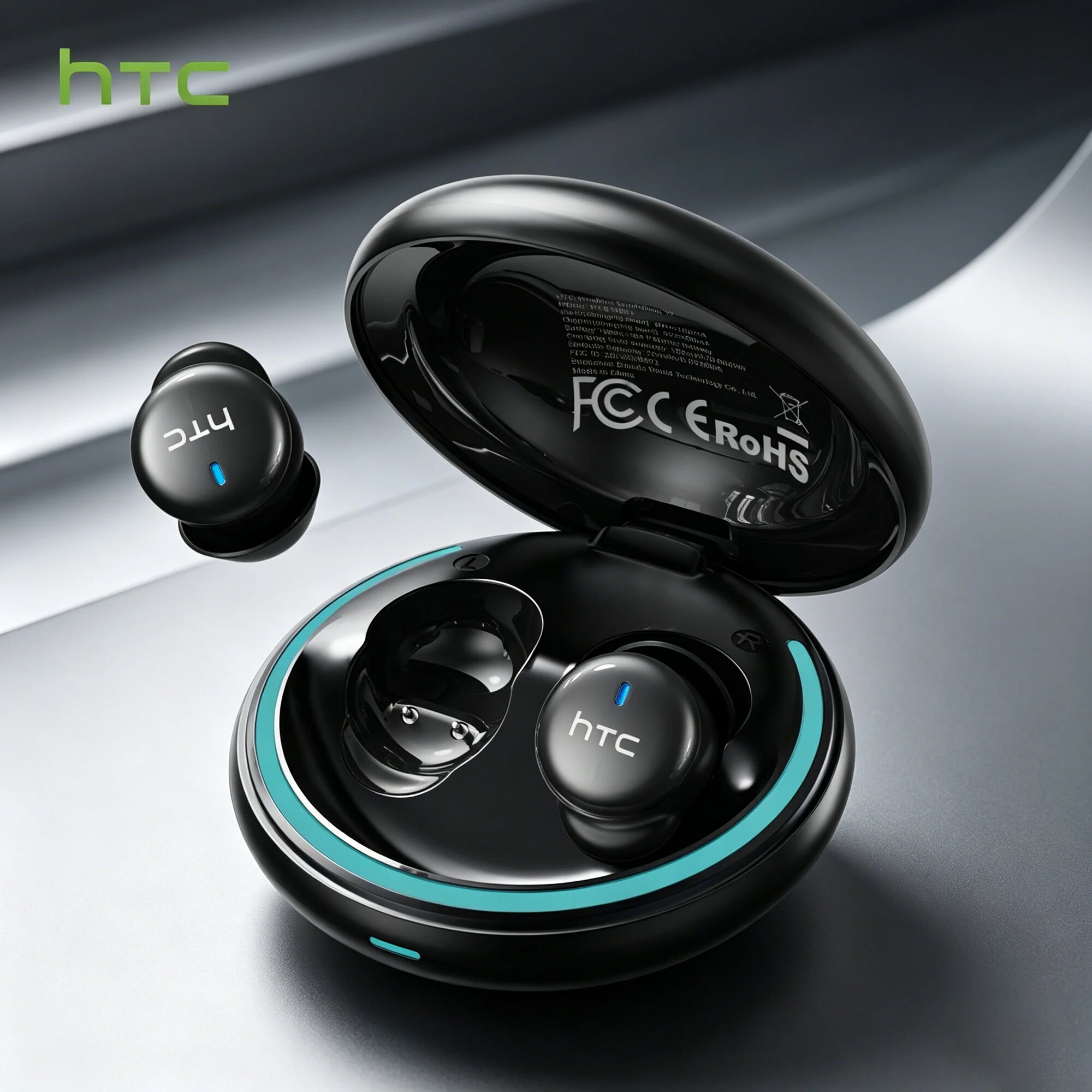 HTC NE92 мини Bluetooth наушники Зеленый, Black