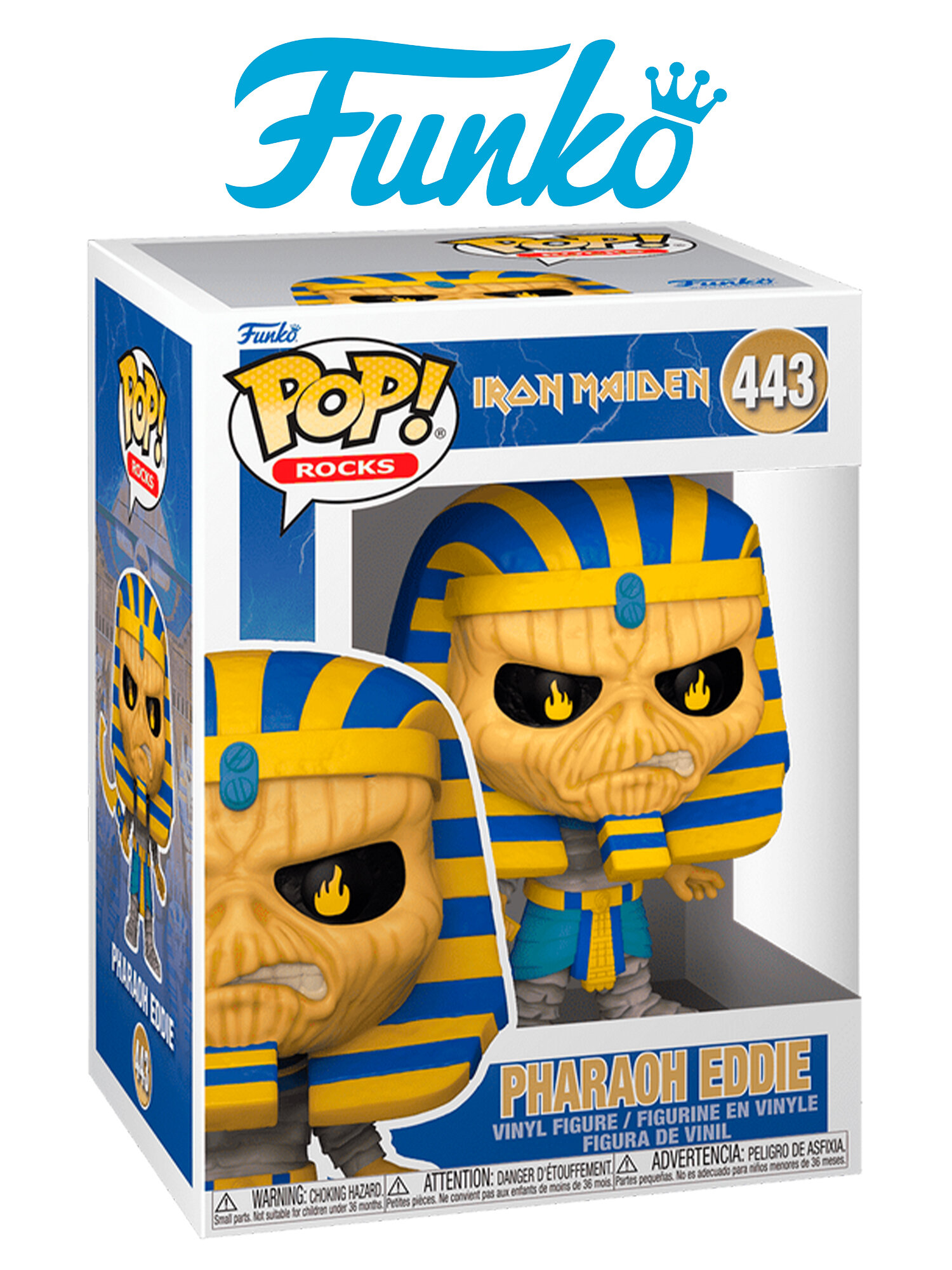 Фигурка Funko POP! Pharaoh Eddie (443) Iron Maiden