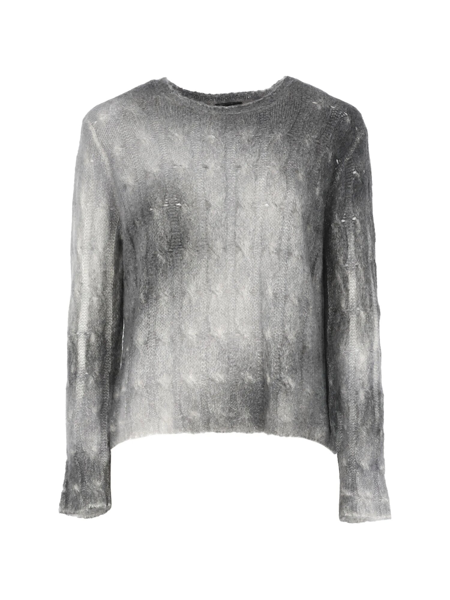 Свитер Cable-knit tie-dye sweater