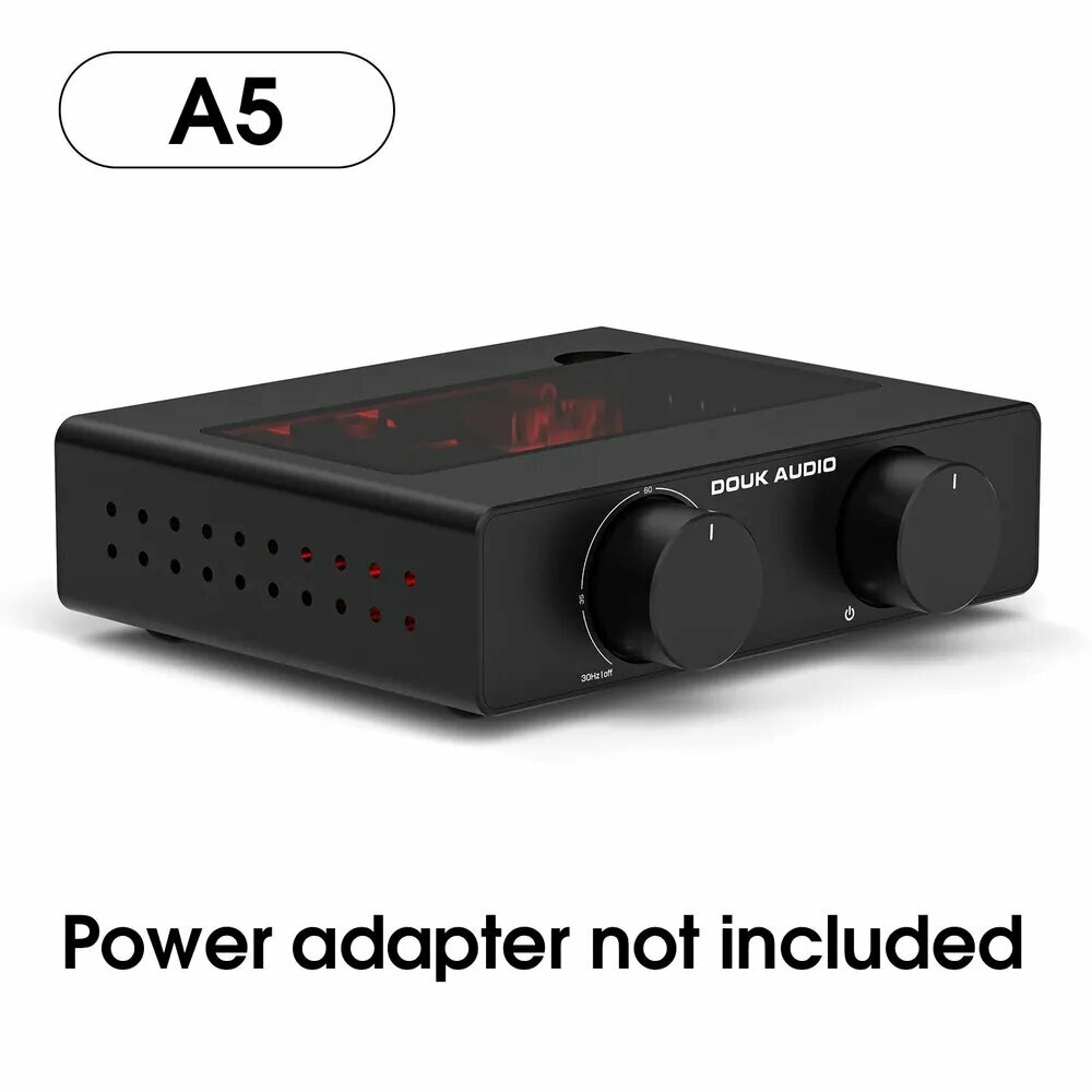 Douk Audio A5 TPA3255 Стерео Усилитель HiFi Аудио класса D Усилитель с фильтром высоких частот Домашний Настольный усилитель мощностью 300 Вт с блоком питания 32 В/5 А