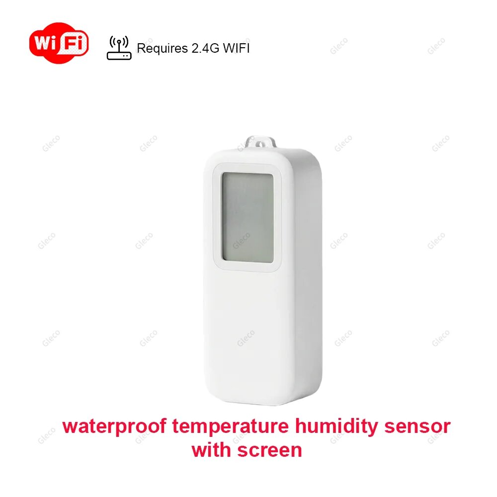 Термометр-гигрометр Tuya Zigbee/Wifi для дома и улицы With screen Wifi