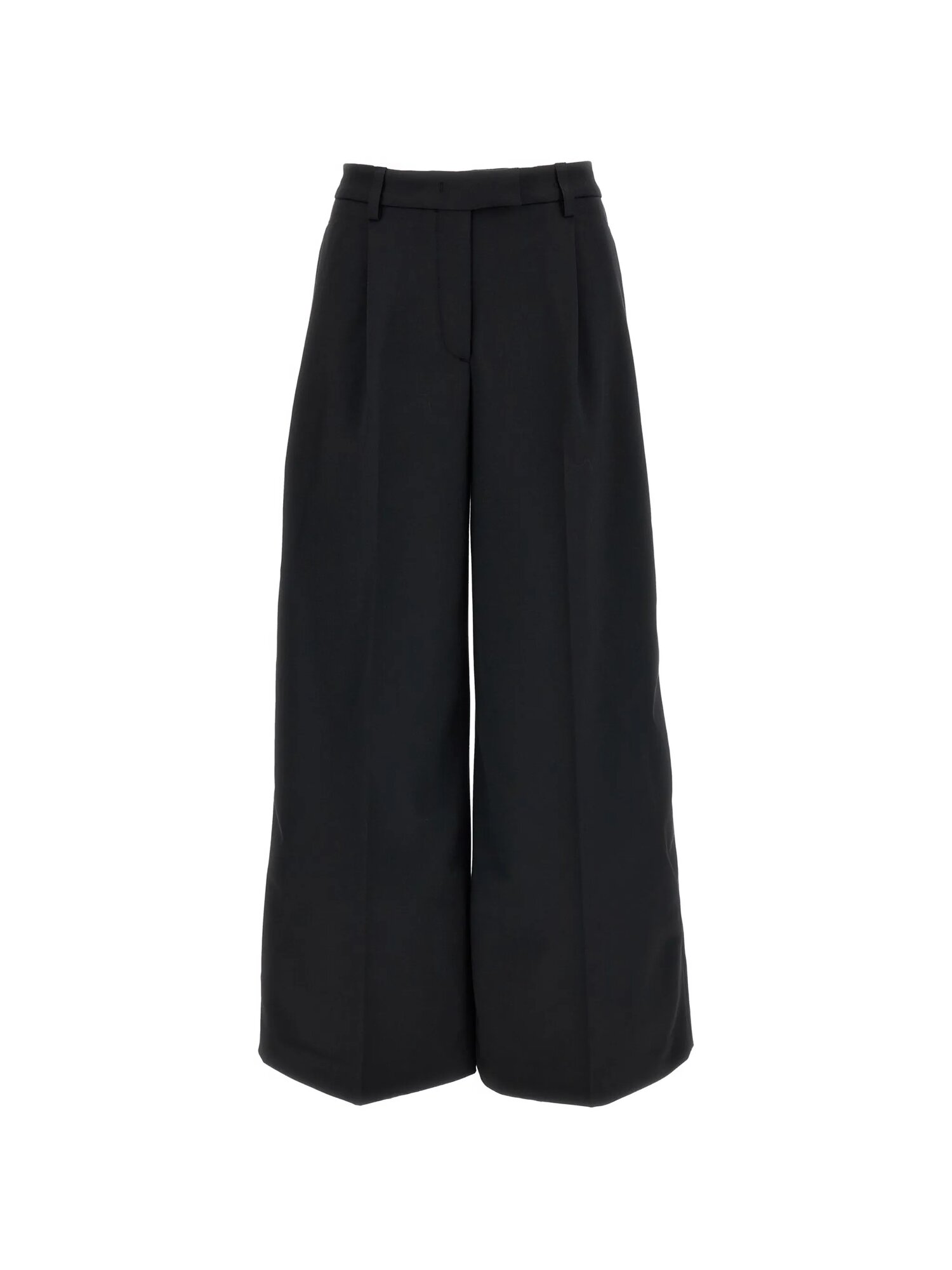 Брюки Pleated wide-leg palazzo pants