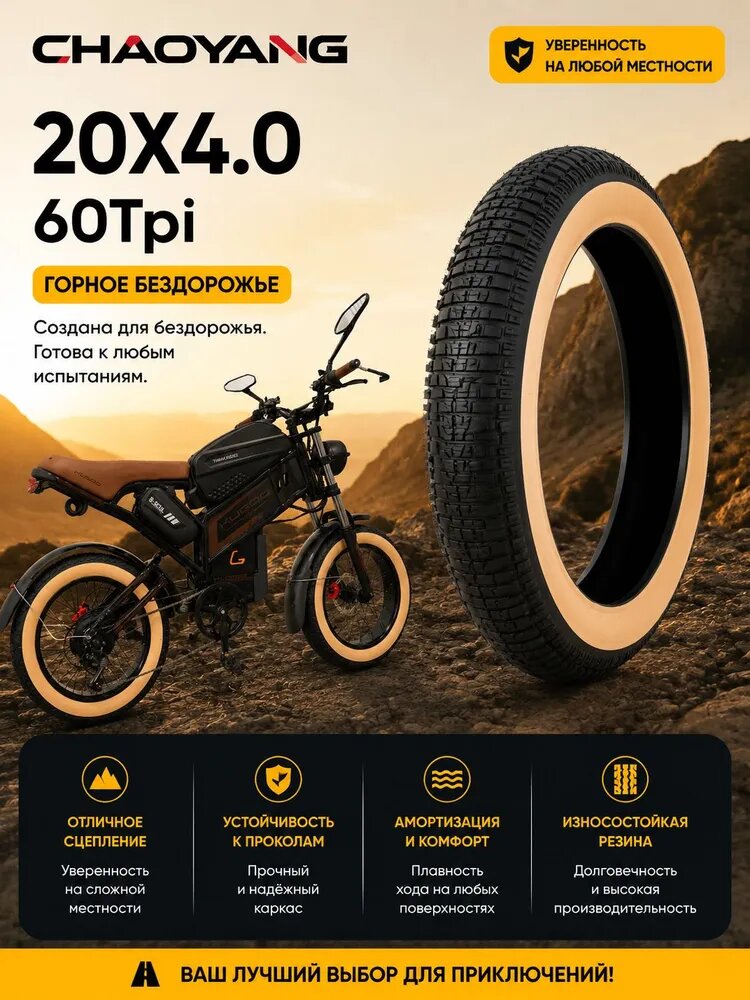 Велошина, диаметр колеса:20 (дюймы)