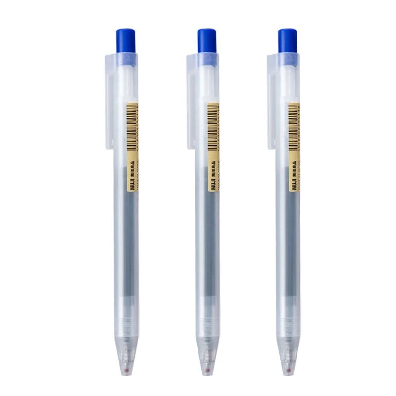Гелевая ручка MUJI 0,5 мм, цвет 3 blue