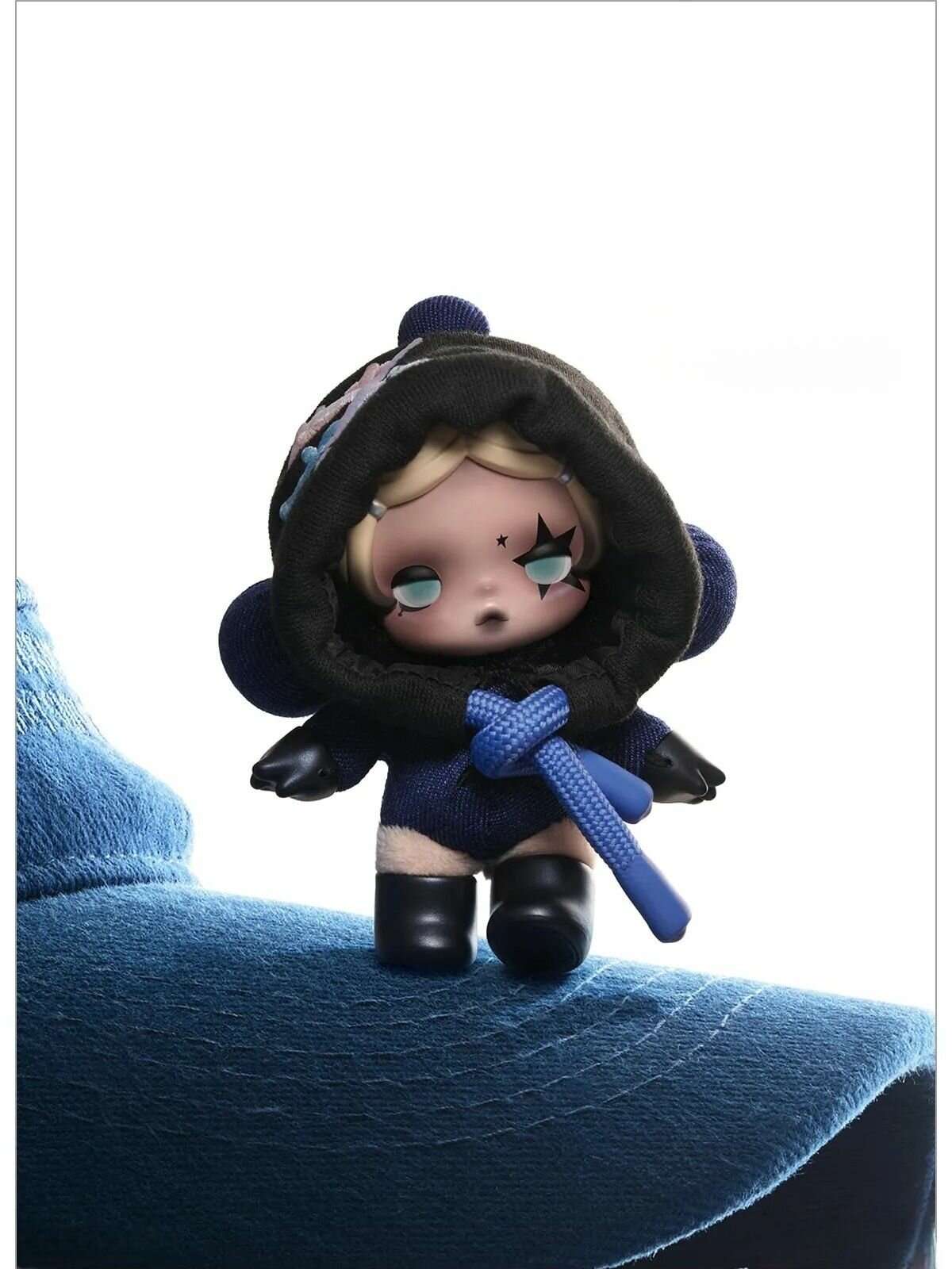 Коллекционный бокс-сюрприз с подтверждённым дизайном POP MART SKULLPANDA Off Mode Series Plush Doll Pendant