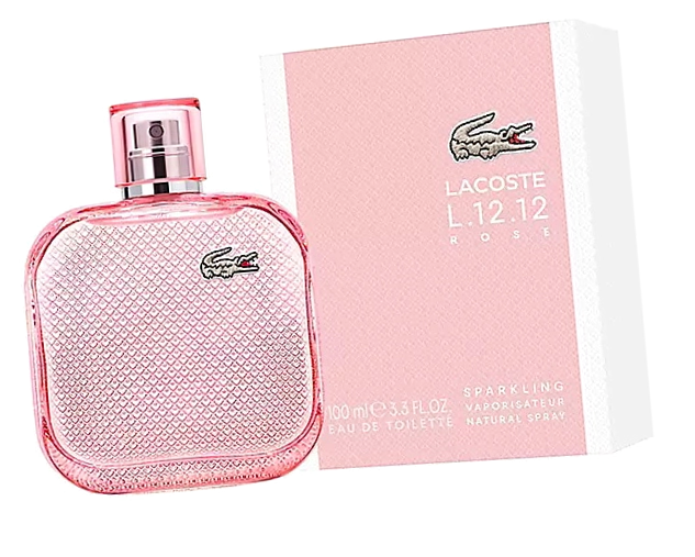 Lacoste L.12.12 Rose Sparkling туалетная вода 100 мл - Лакост Л12 Роз Спарклинг для женщин