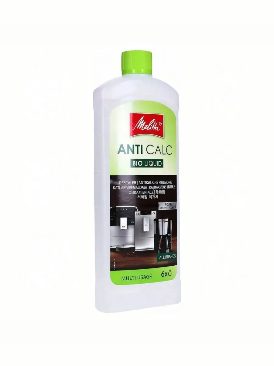 Melitta Anti-Calc Bio Liquid - жидкость для декальцинации кофемашин, 250мл