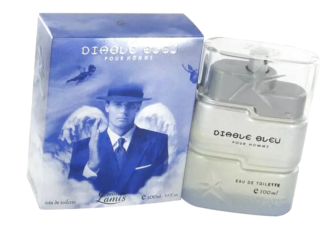 Туалетная вода Ламис Дабл Блю Пур Хом для мужчин 100 мл - Diable Bleu Pour Homme