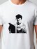 Футболка PRINTSHOT, 1 шт., размер M, белый